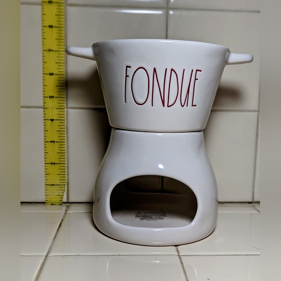 Rae Dunn | Kitchen | Rae Dunn Ceramic 2 Piece Fondue Pot | Poshmark